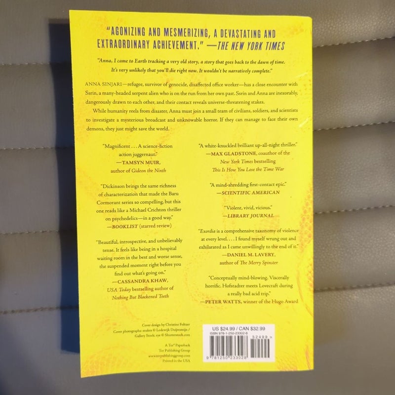 Exordia by Seth Dickinson