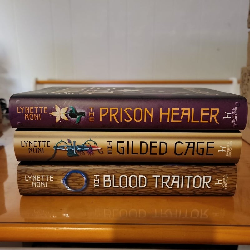 The Prison Healer Trilogy by Lynette Noni, Hardcover | Pangobooks