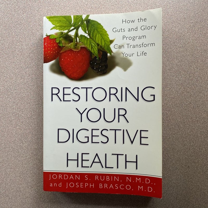 Restoring Your Digestive Health by Jordan Rubin, Paperback | Pangobooks