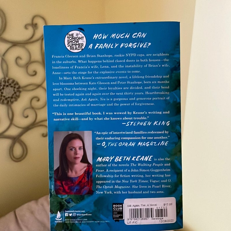 Ask Again, Yes by Mary Beth Keane, Paperback | Pangobooks
