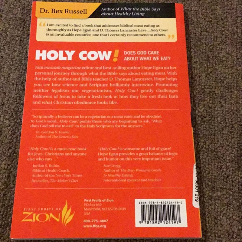 Holy Cow! by Hope Egan, Paperback | Pangobooks