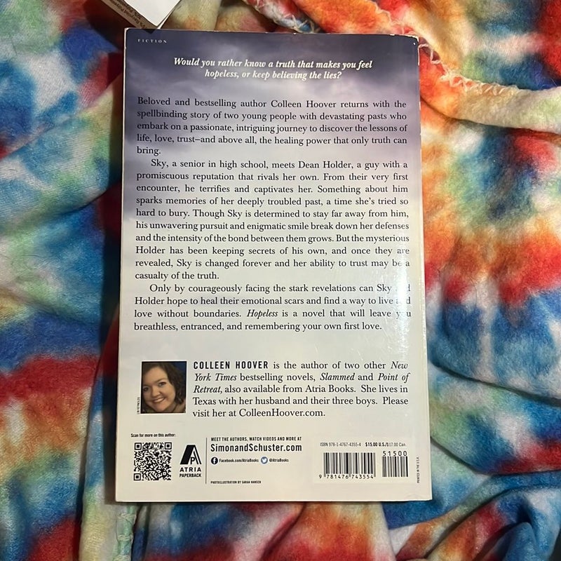 Hopeless by Colleen Hoover, Paperback | Pangobooks