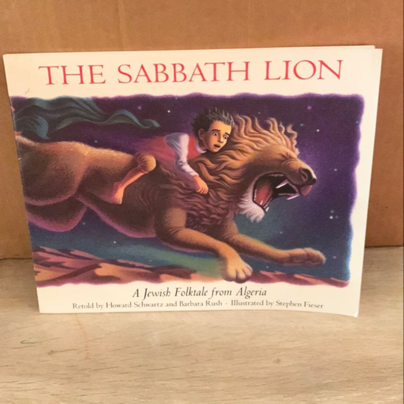 The Sabbath Lion by Howard Schwartz, Barbara Rush