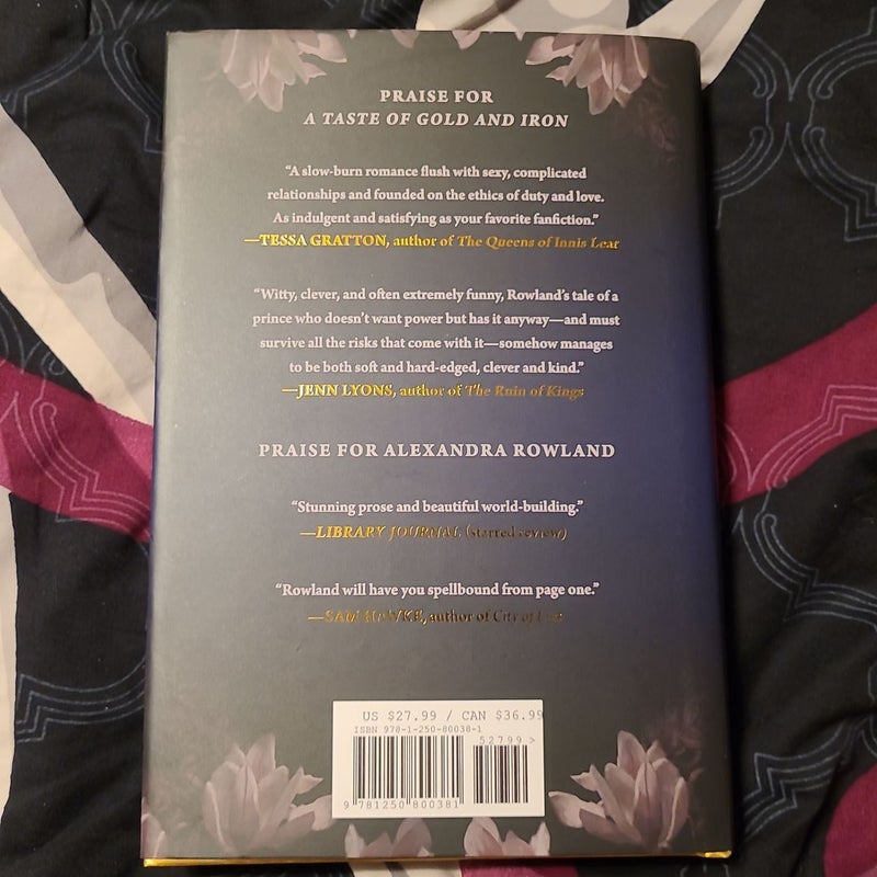 A Taste of Gold and Iron Bookish Box Edition by Alexandra Rowland ...
