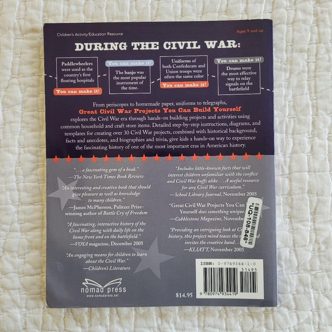 Great Civil War Projects You Can Build Yourself by Maxine Anderson