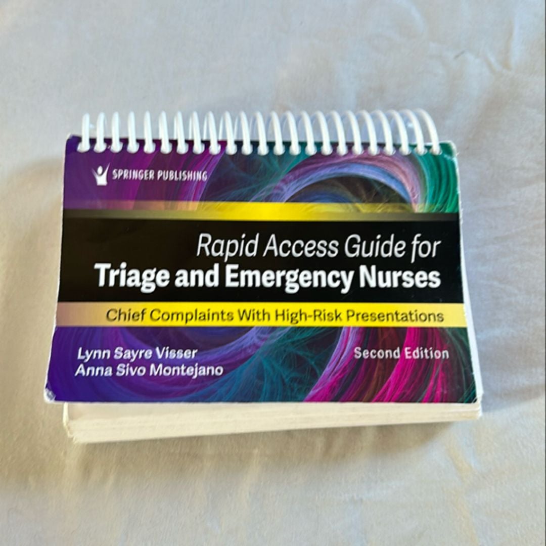 Rapid Access Guide for Triage and Emergency Nurses by Lynn Sayre Visser ...