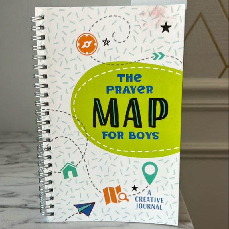 The Prayer Map for Boys by Compiled by Compiled by Barbour Staff