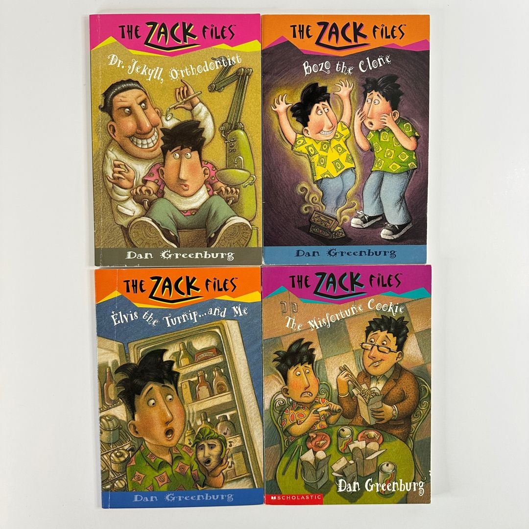 The Zack Files book bundle, 4 books by Dan Greenburg, Paperback | Pangobooks