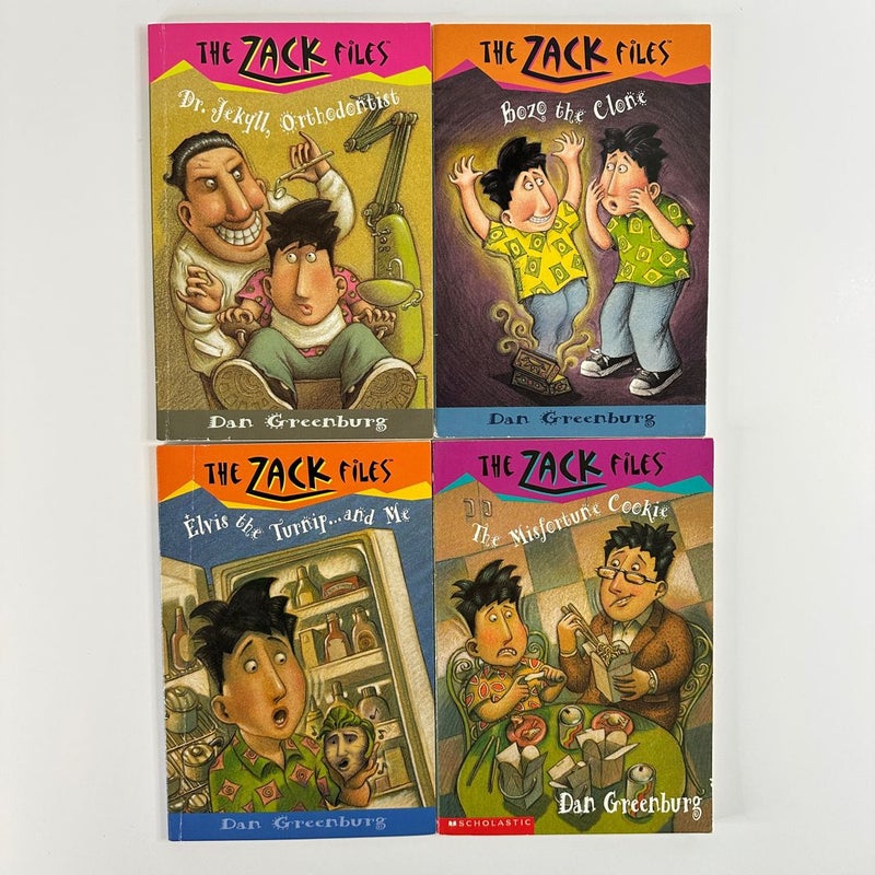 The Zack Files book bundle, 4 books by Dan Greenburg, Paperback ...