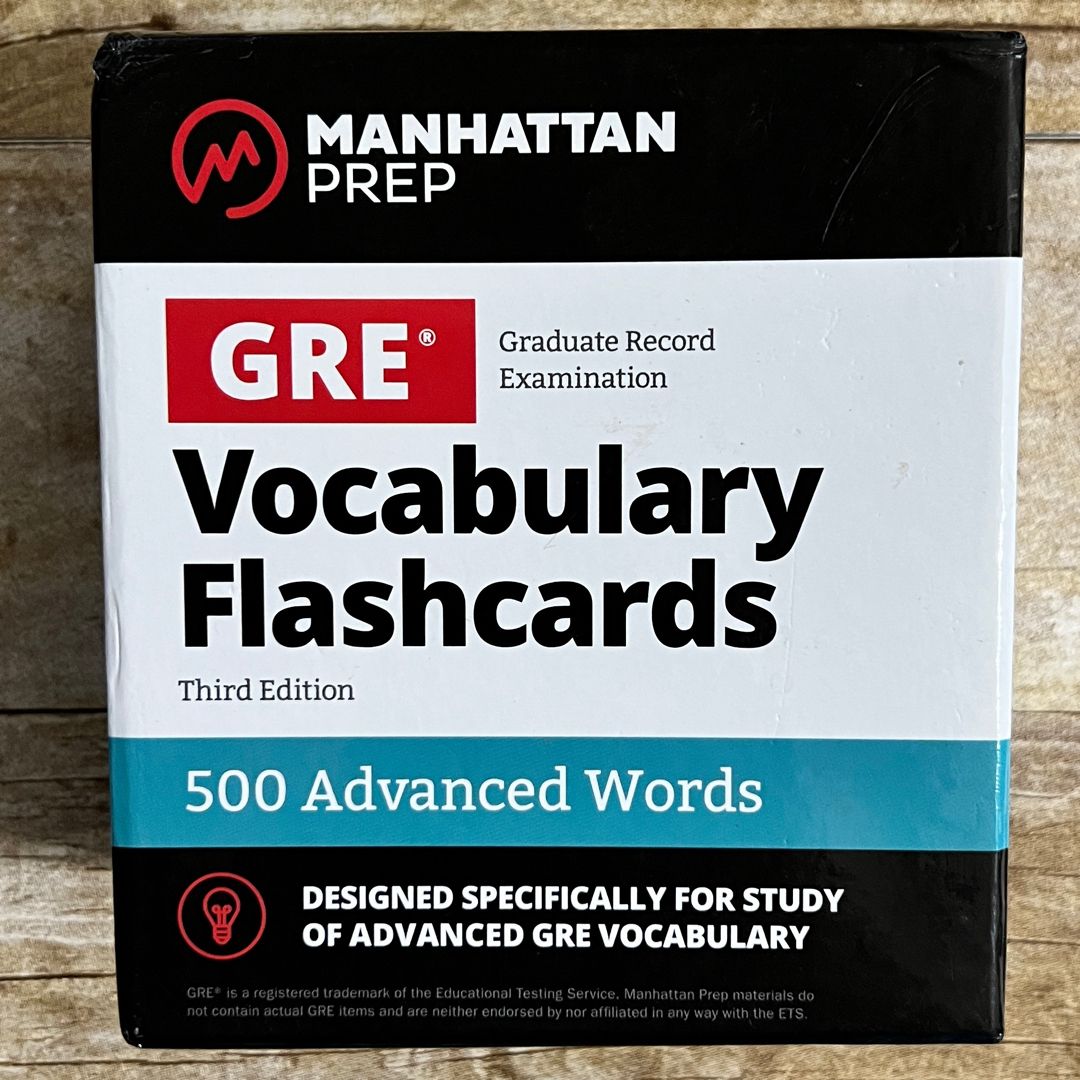 500 Essential Words: GRE Vocabulary Flashcards Including Definitions ...