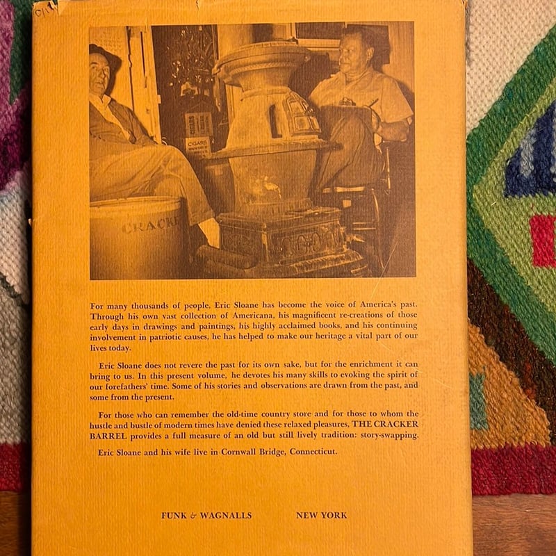 The Cracker Barrel by Eric Sloane , Hardcover | Pangobooks