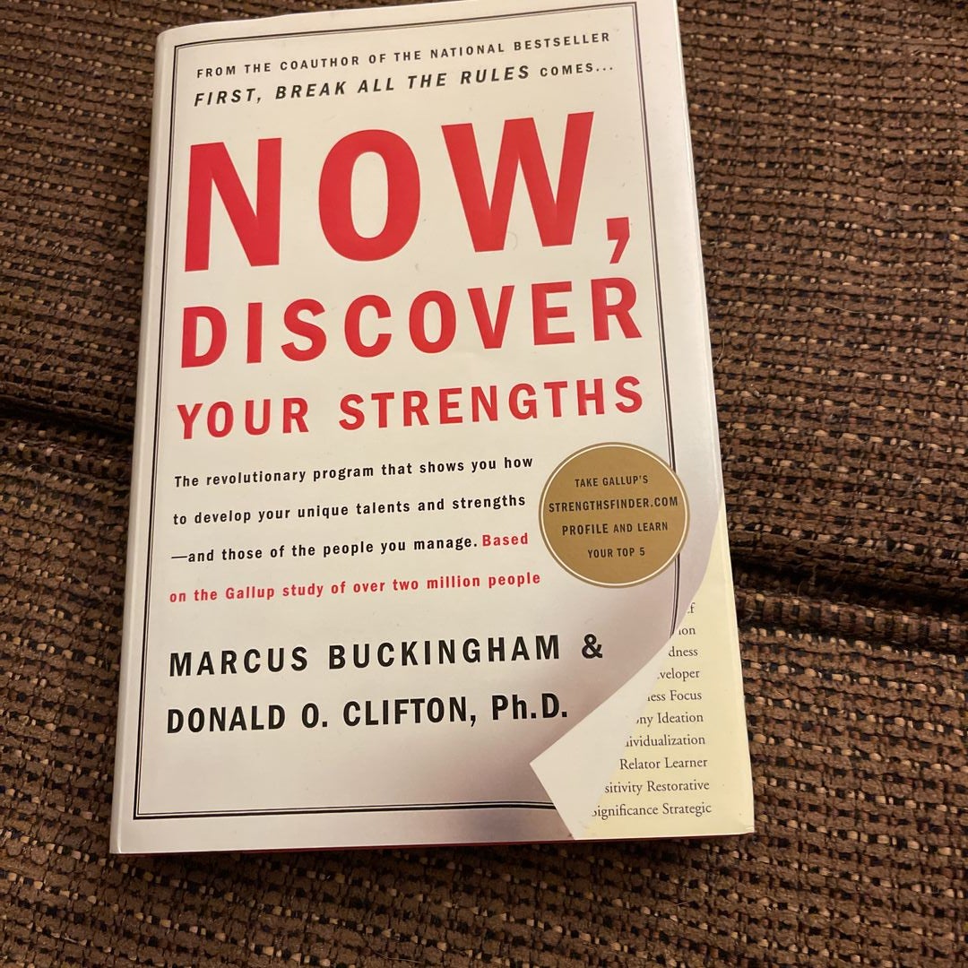 Now, Discover Your Strengths by Gallup