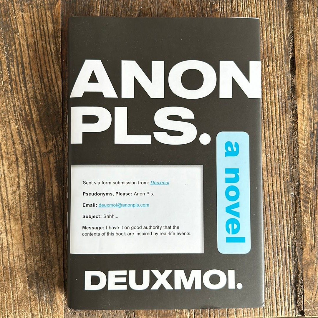 Anon Pls by Deuxmoi Anon Pls by Deuxmoi