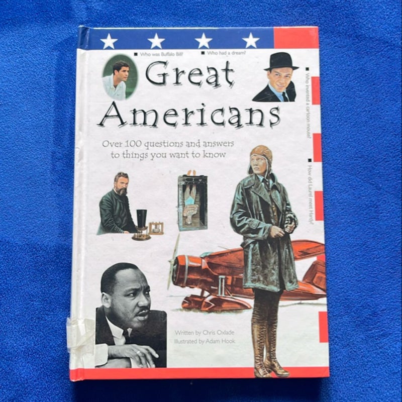 Great Americans by Chris Oxlade, Hardcover | Pangobooks