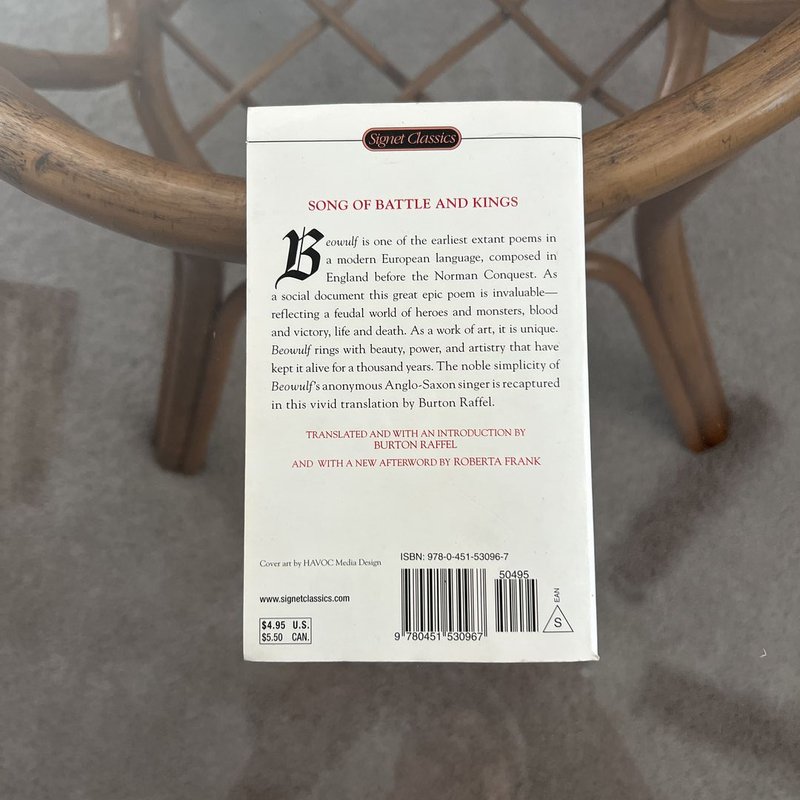 Beowulf by Burton Raffel; Roberta Frank, Paperback | Pangobooks