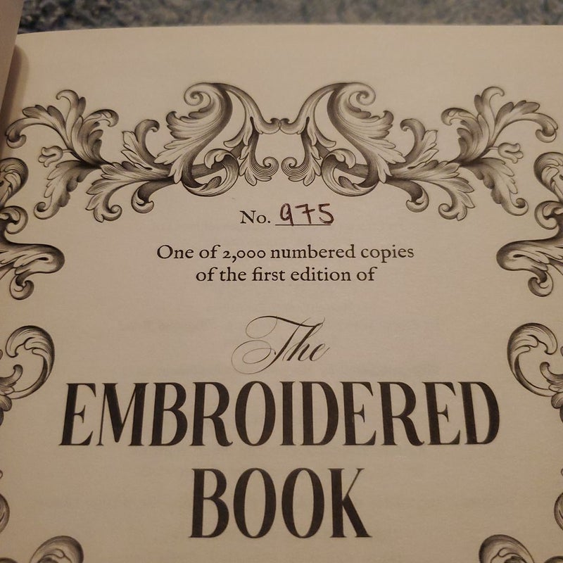 The Embroidered Book by Kate Heartfield, Hardcover | Pangobooks