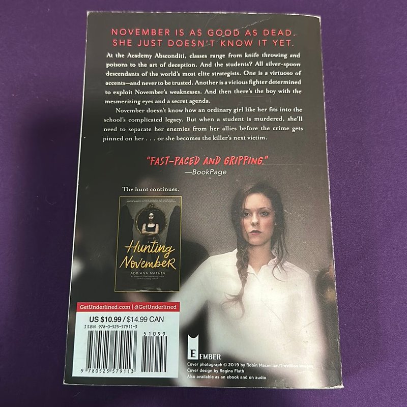 Killing November by Adriana Mather, Paperback | Pangobooks