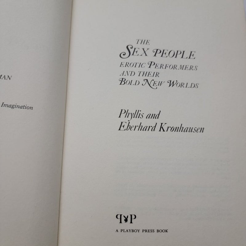 The Sex People By Phyllis Kronhausen Hardcover Pangobooks 8922