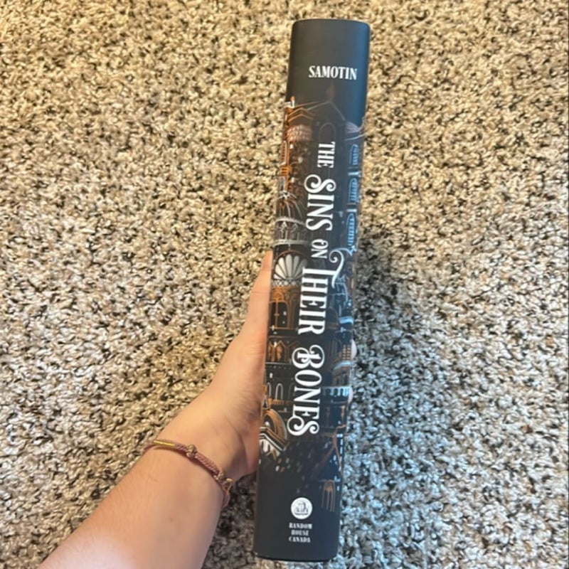 The Sins on Their Bones by Laura R. Samotin, Hardcover | Pangobooks