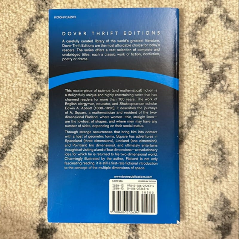 Flatland by Edwin A. Abbott, Paperback | Pangobooks