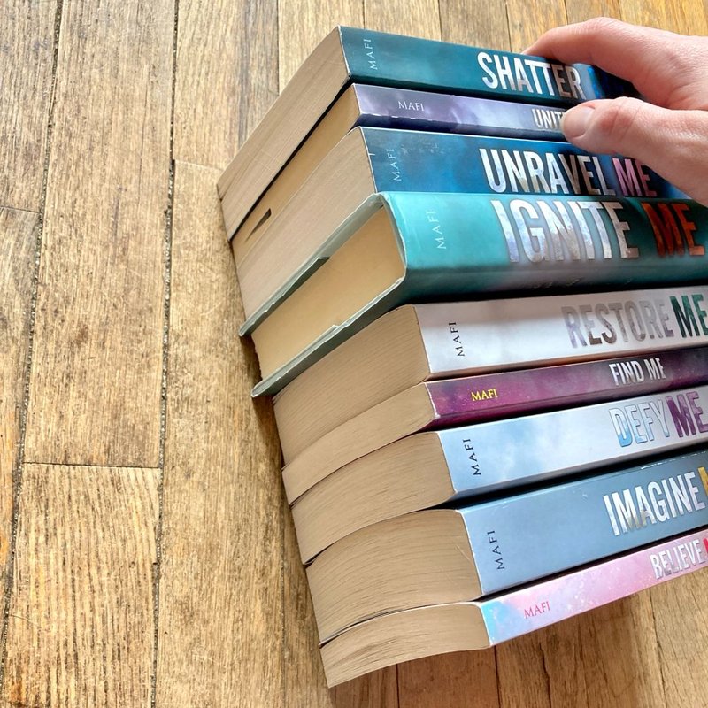 Shatter Me Series (complete series - 9 books) by Tahereh Mafi ...