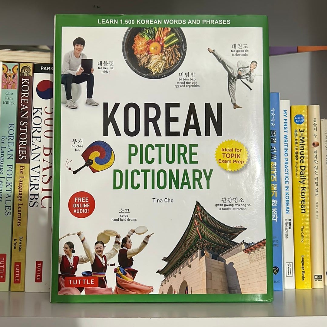 Korean Picture Dictionary by Tina Cho, Hardcover | Pangobooks