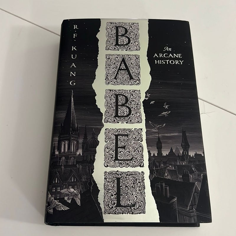 UK edition Babel by R. F. Kuang, Hardcover | Pangobooks