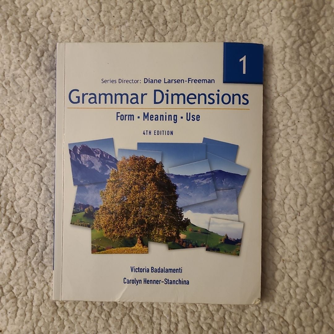 Grammar Dimensions 1 by Diane Larsen-Freeman