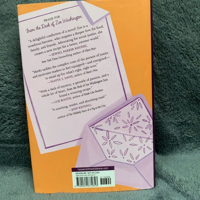 From the Desk of Zoe Washington by Janae Marks, Hardcover | Pangobooks