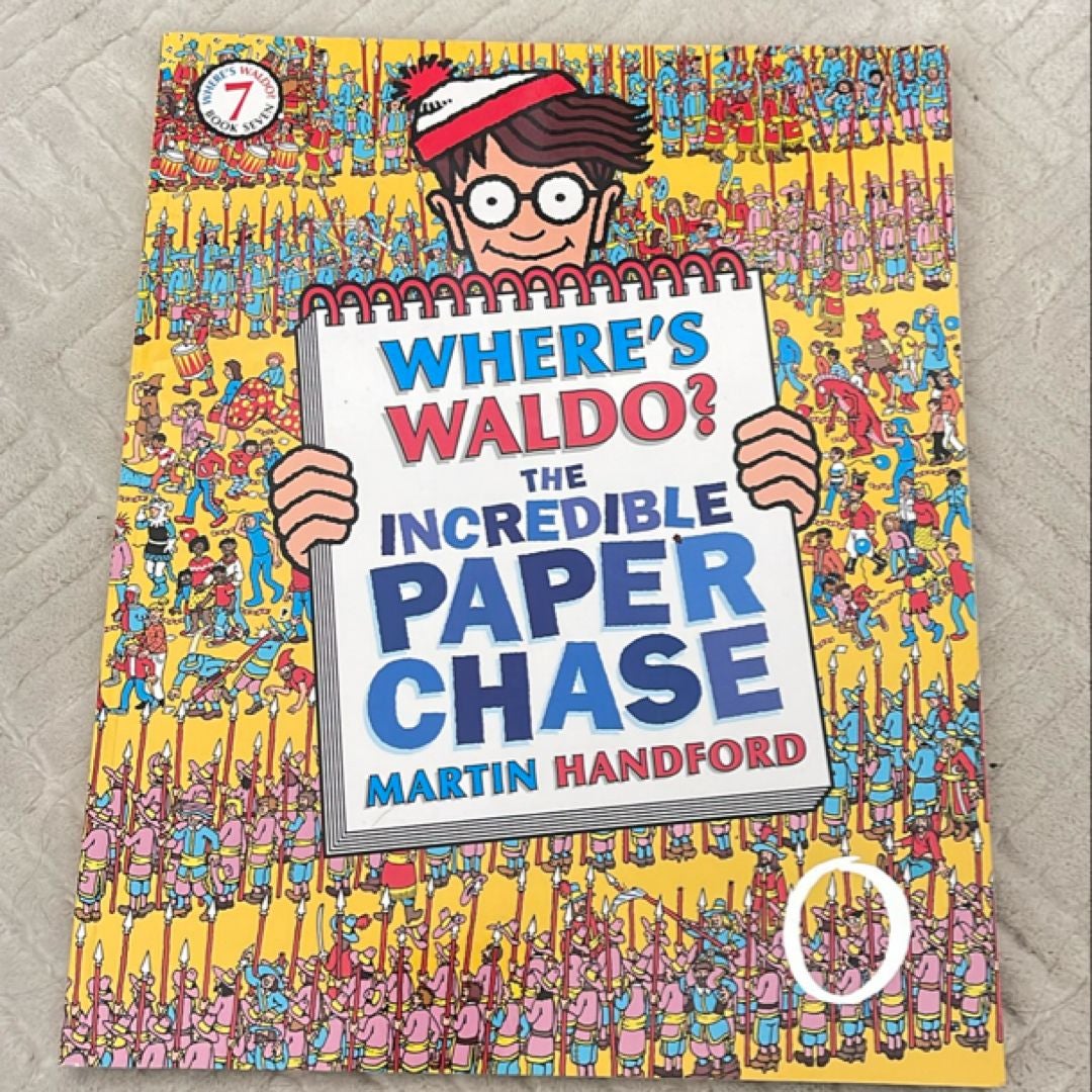 Where's Waldo? the Incredible Paper Chase by Martin Handford