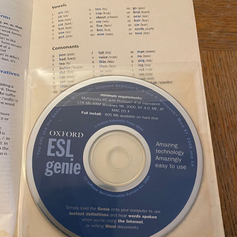 Oxford ESL Dictionary by Oxford University Press Staff, Paperback ...