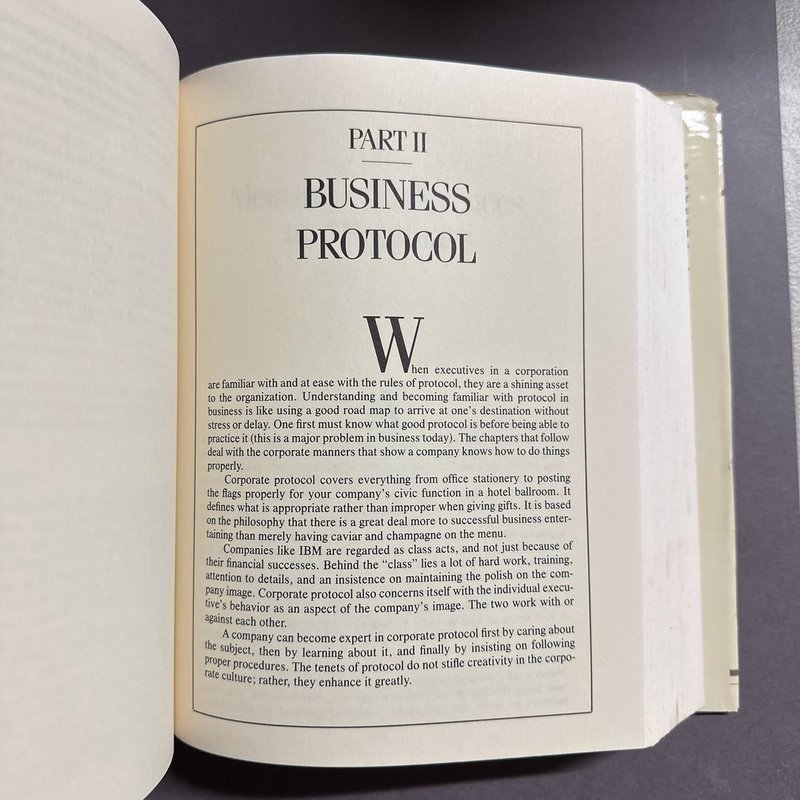 Letitia Baldrige's Complete Guide to Executive Manners by Letitia Baldrige