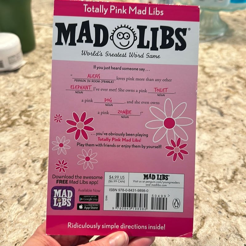 Totally Pink Mad Libs by Roger Price, Paperback | Pangobooks