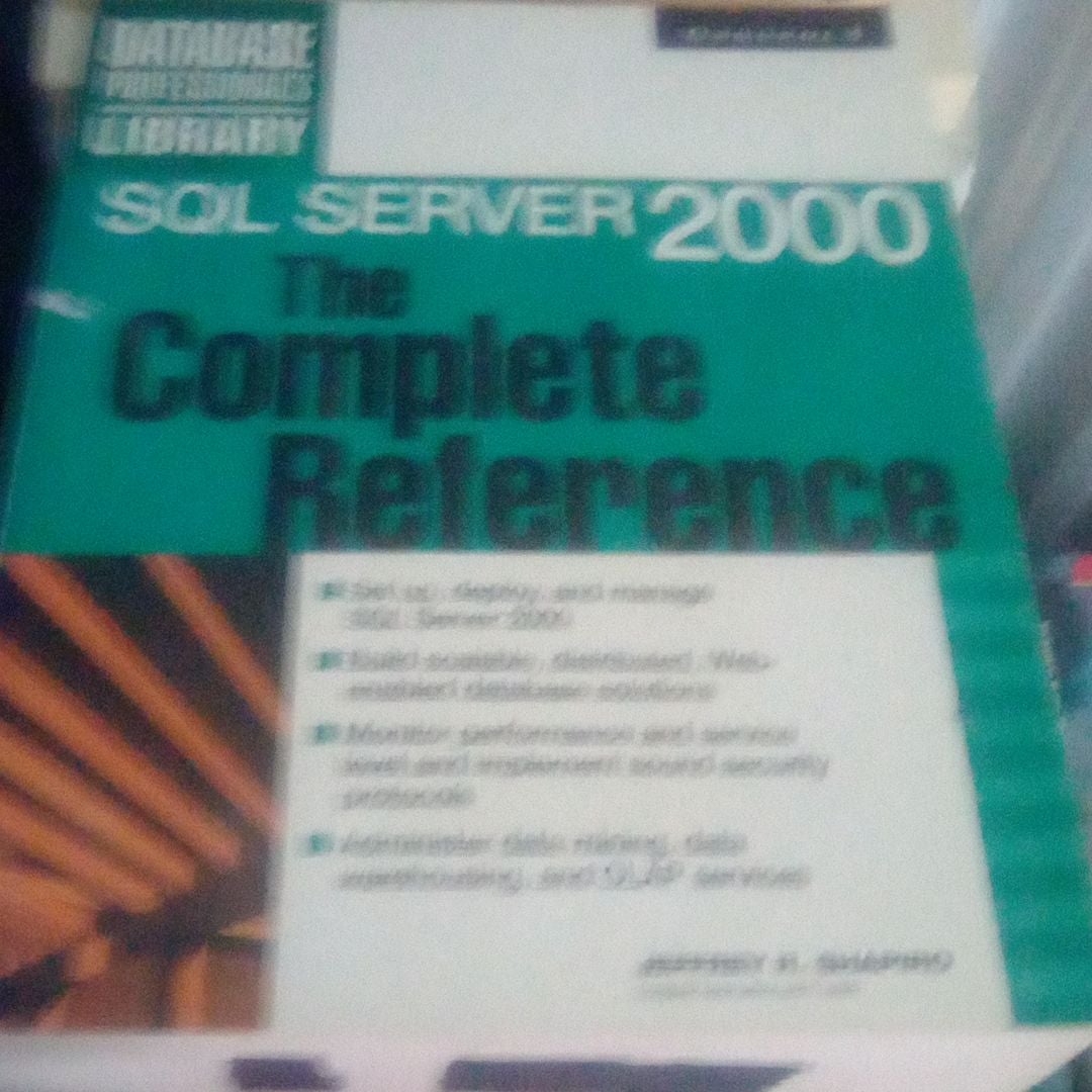 SQL Server 2000 by Jeffrey Shapiro