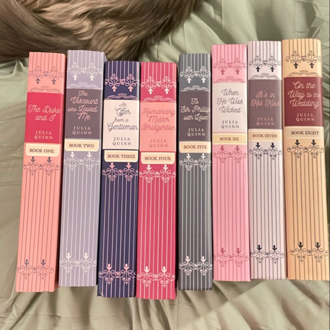 Bridgerton Set (books 1-8) by Julia Quinn, Hardcover | Pangobooks