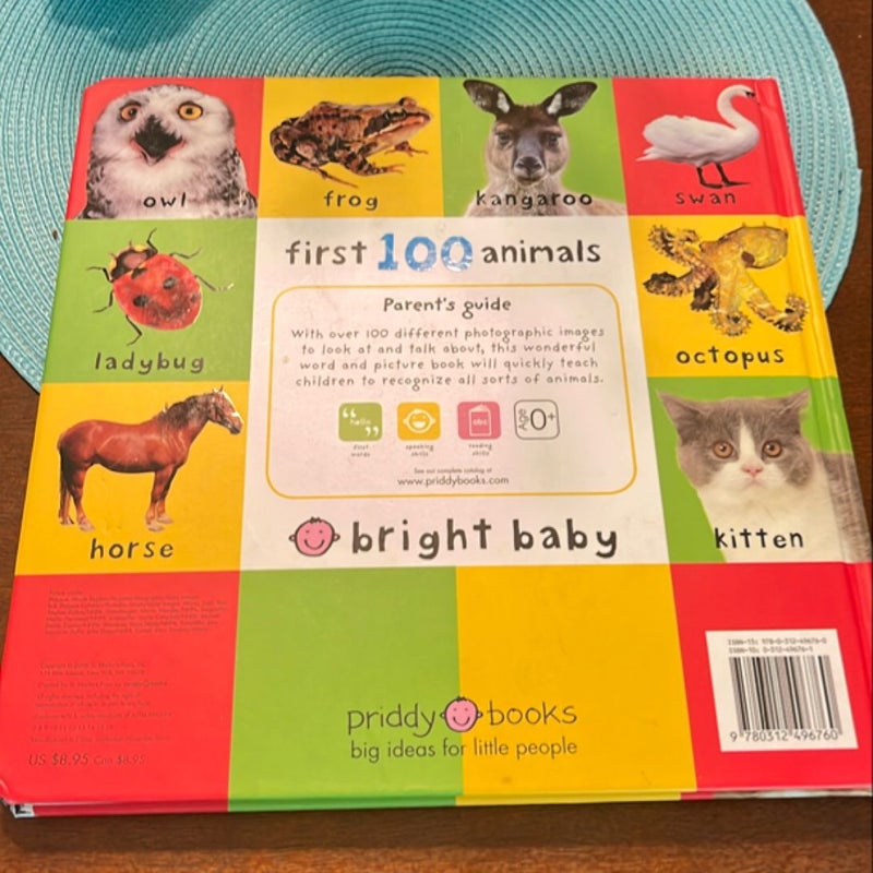 First 100 Animals by Roger Priddy
