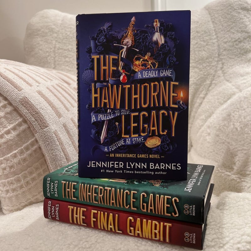 The Inheritance Games Collection - Hardcover Bookset 1-3 by Jennifer ...