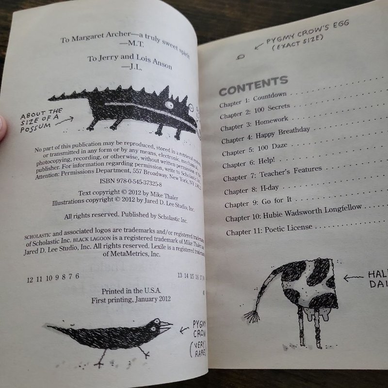 The 100th Day of School from the Black Lagoon by Mike Thaler