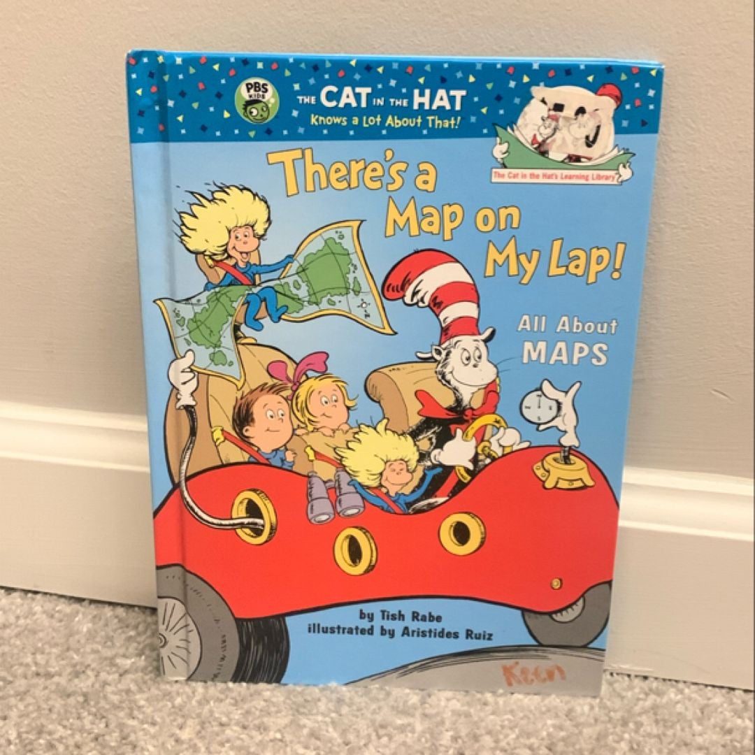 There's a Map on My Lap! by Tish Rabe