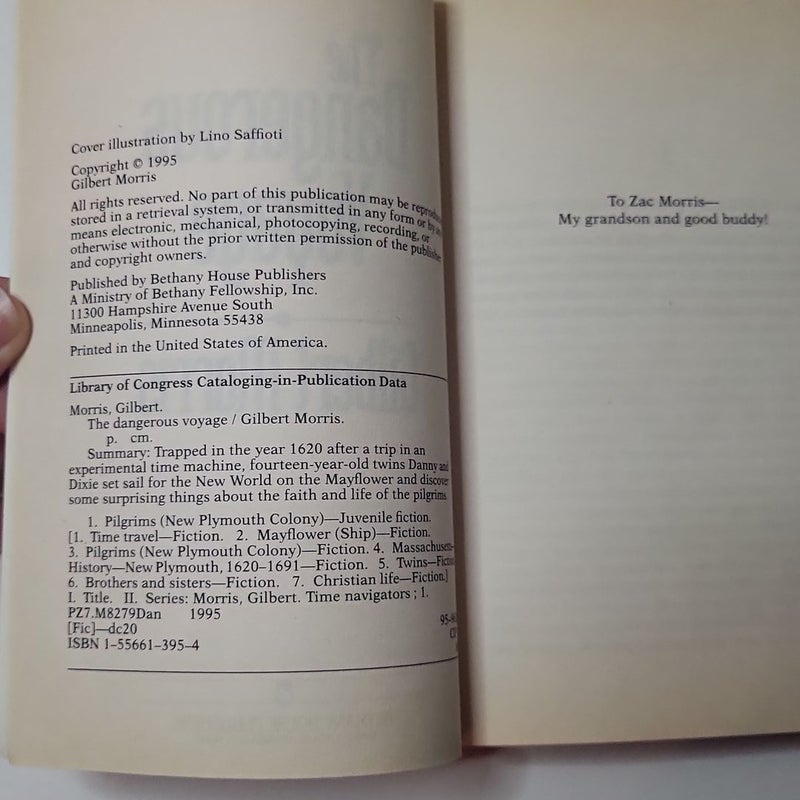 The Dangerous Voyage by Gilbert Morris The Dangerous Voyage by Gilbert Morris