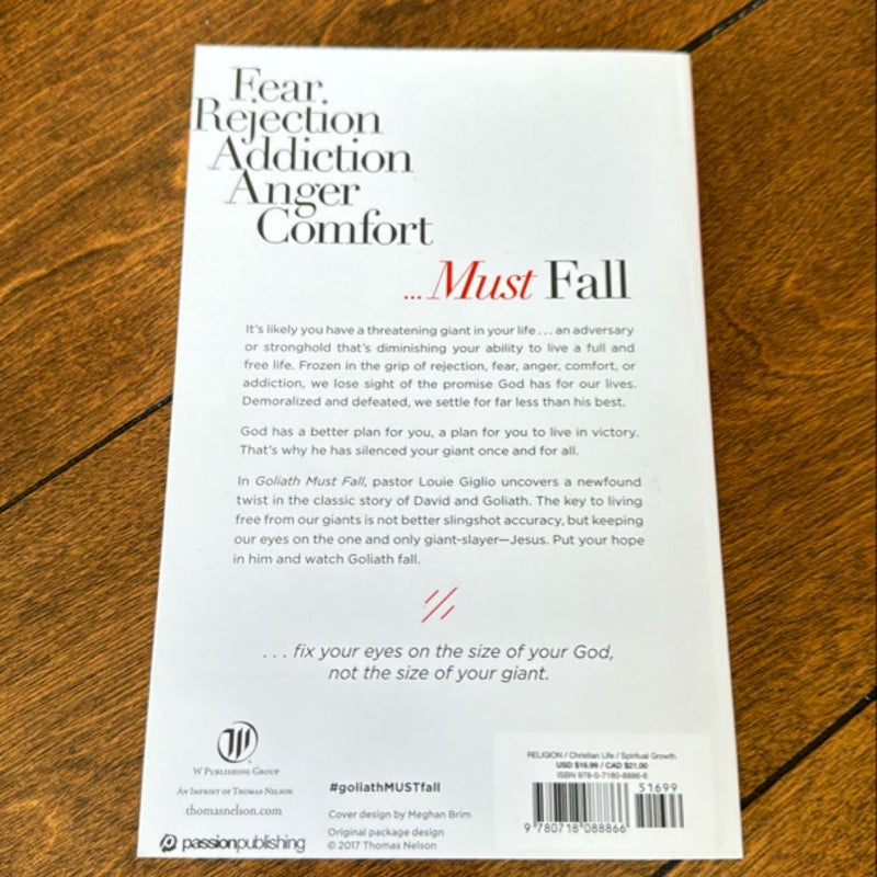 Goliath Must Fall by Louie Giglio
