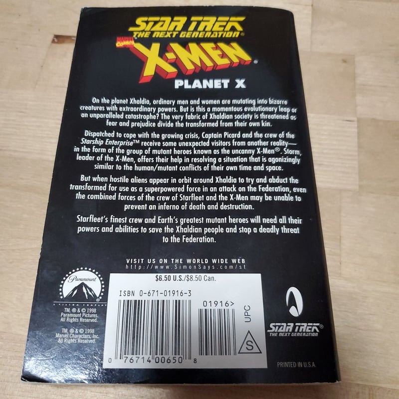 Planet X by Michael Jan Friedman, Paperback | Pangobooks
