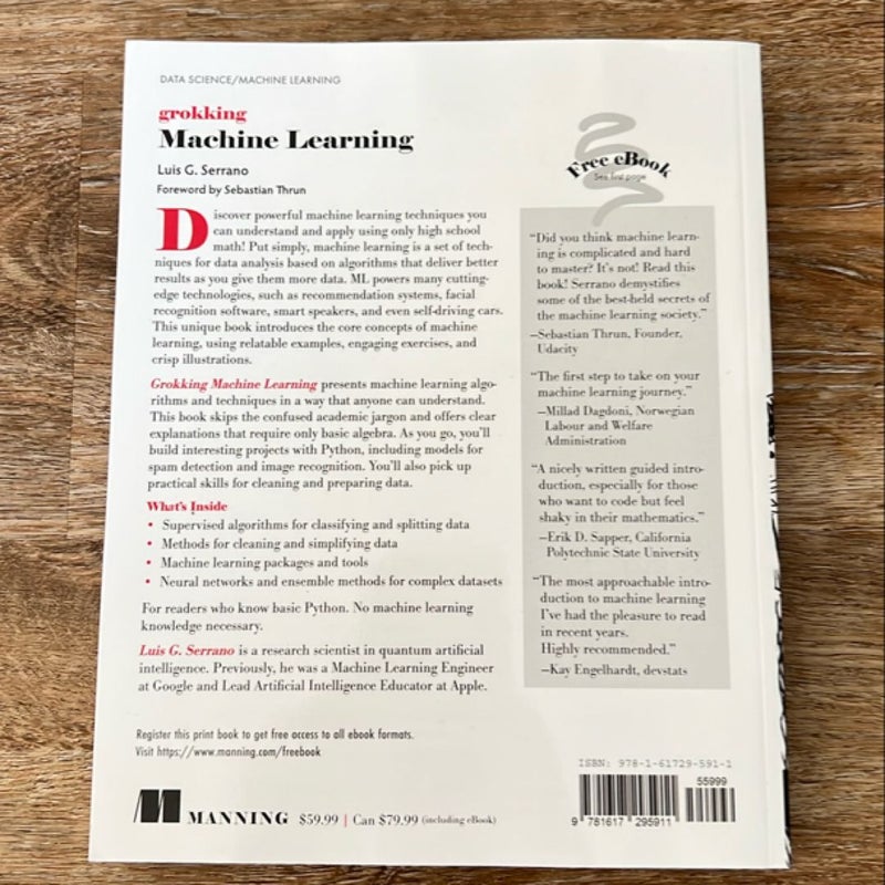 Grokking Machine Learning by Luis Serrano