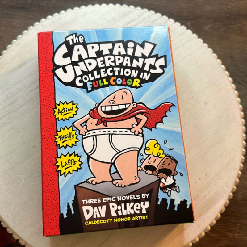 The Captain Underpants Color Collection by Dav Pilkey
