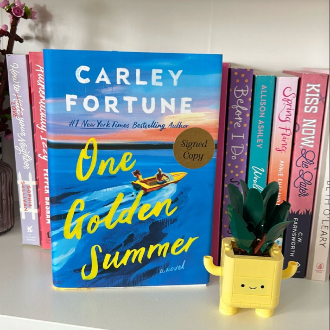 One Golden Summer Barnes and Noble Signed Hardcover by Carley Fortune ...