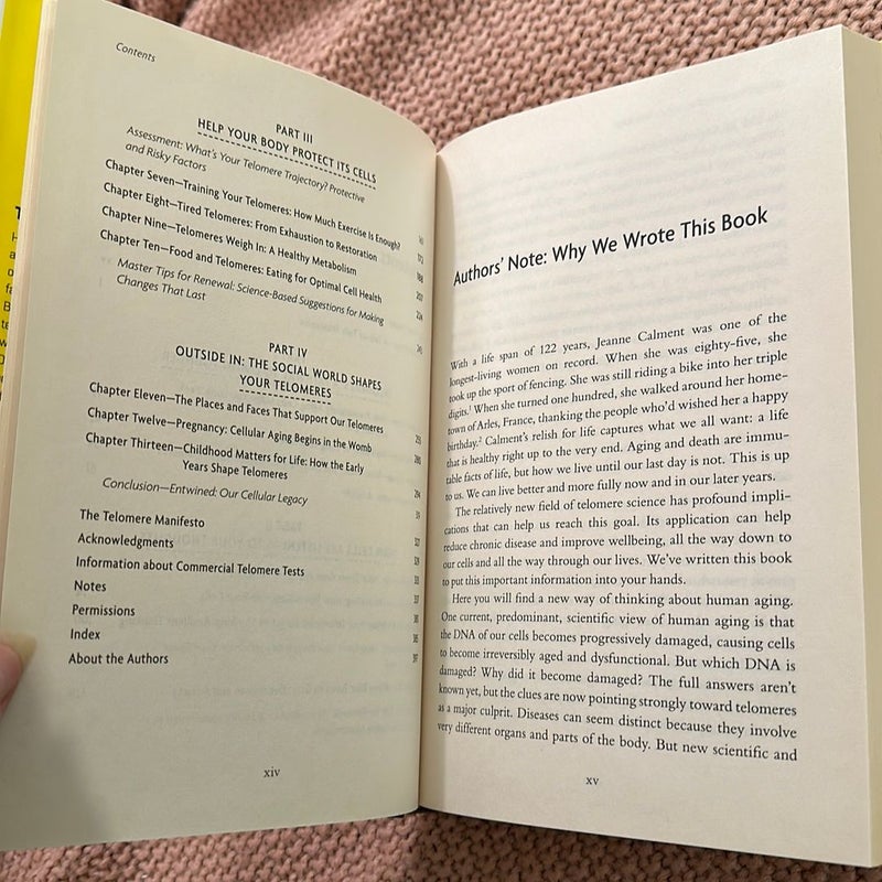 The Telomere Effect by Elizabeth H. Blackburn, Elissa Epel