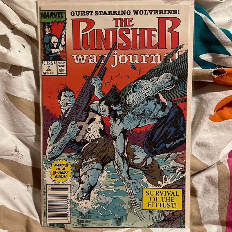 The Punisher war journal #7 by Carl Potts, Paperback | Pangobooks