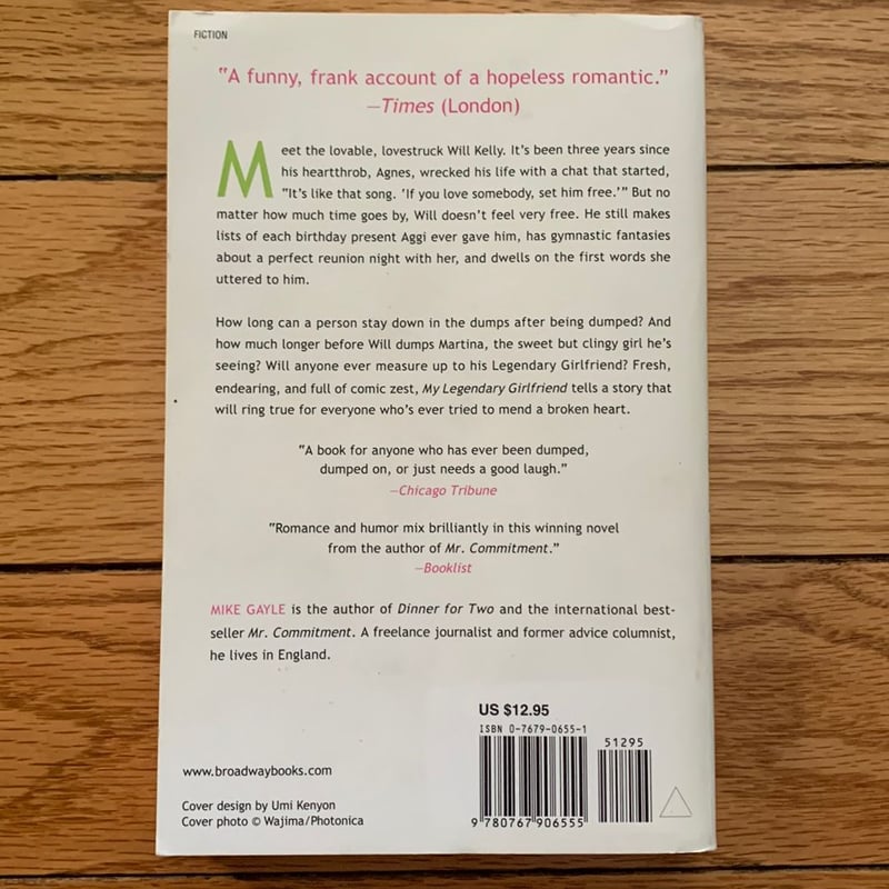 My Legendary Girlfriend by Mike Gayle, Paperback | Pangobooks