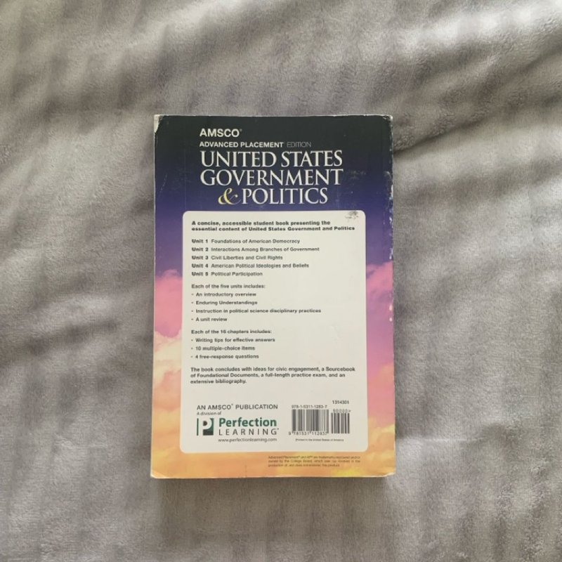 Amsco Advanced Placement United States Government & Politicsamsco ...