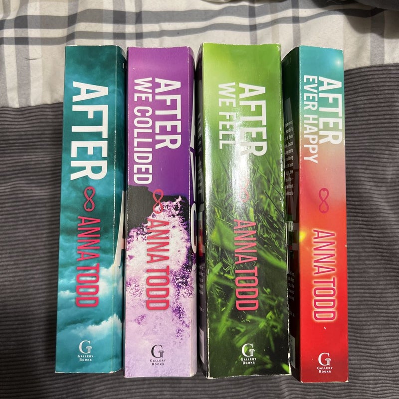 After - Books 1-4 by Anna Todd, Paperback | Pangobooks